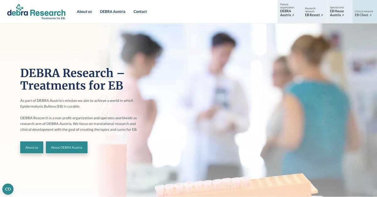 DEBRA Research | Treatments for EB